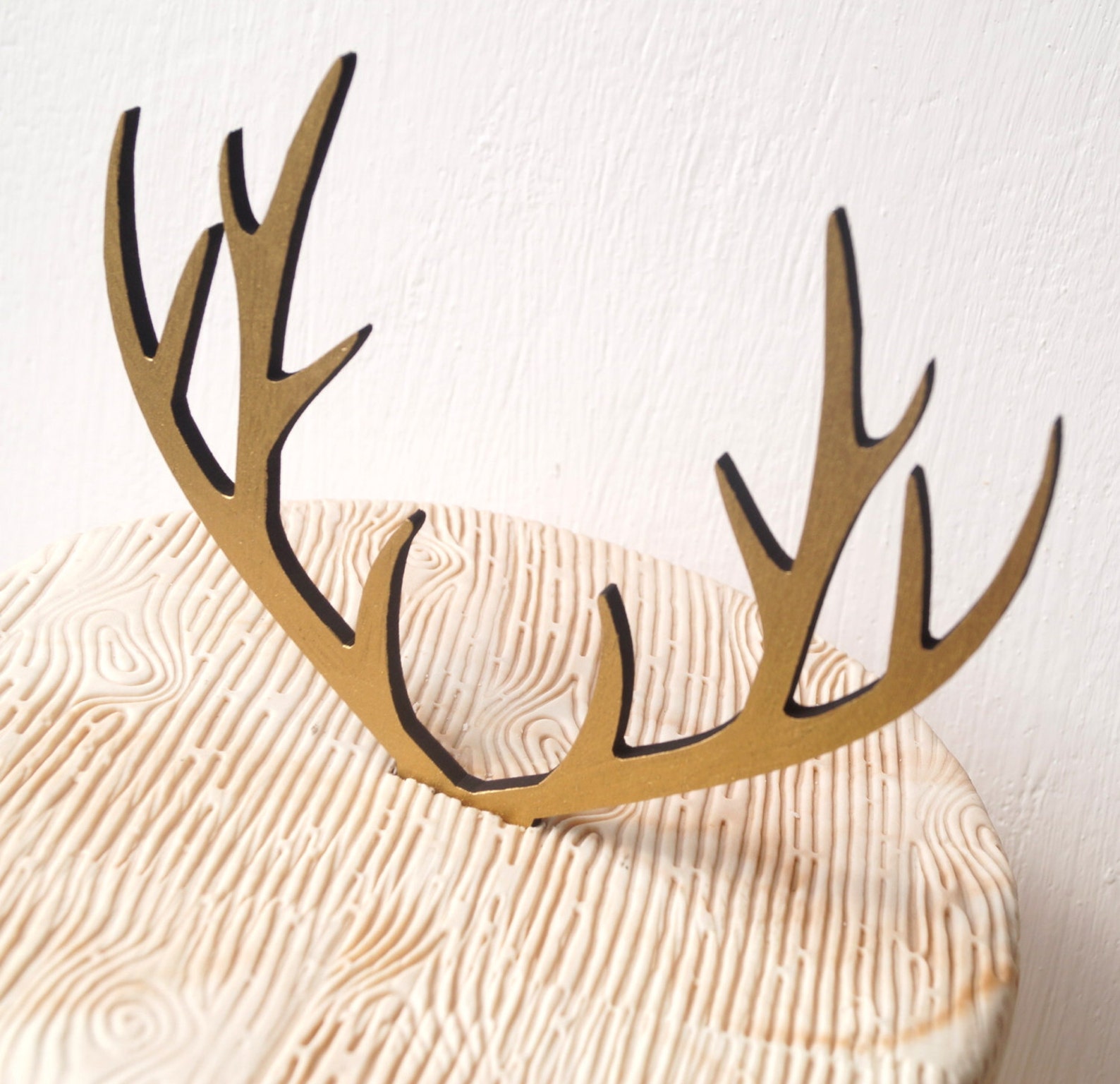 Antlers Cake Topper Rustic Cake Topper Deer Antlers Topper - Etsy