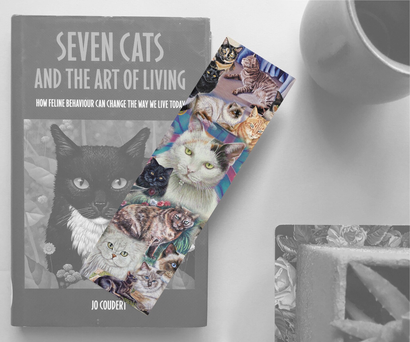 Set of 5 ~ Printable DIY Bookmarks for Cat Lovers ~ Instant Download ...