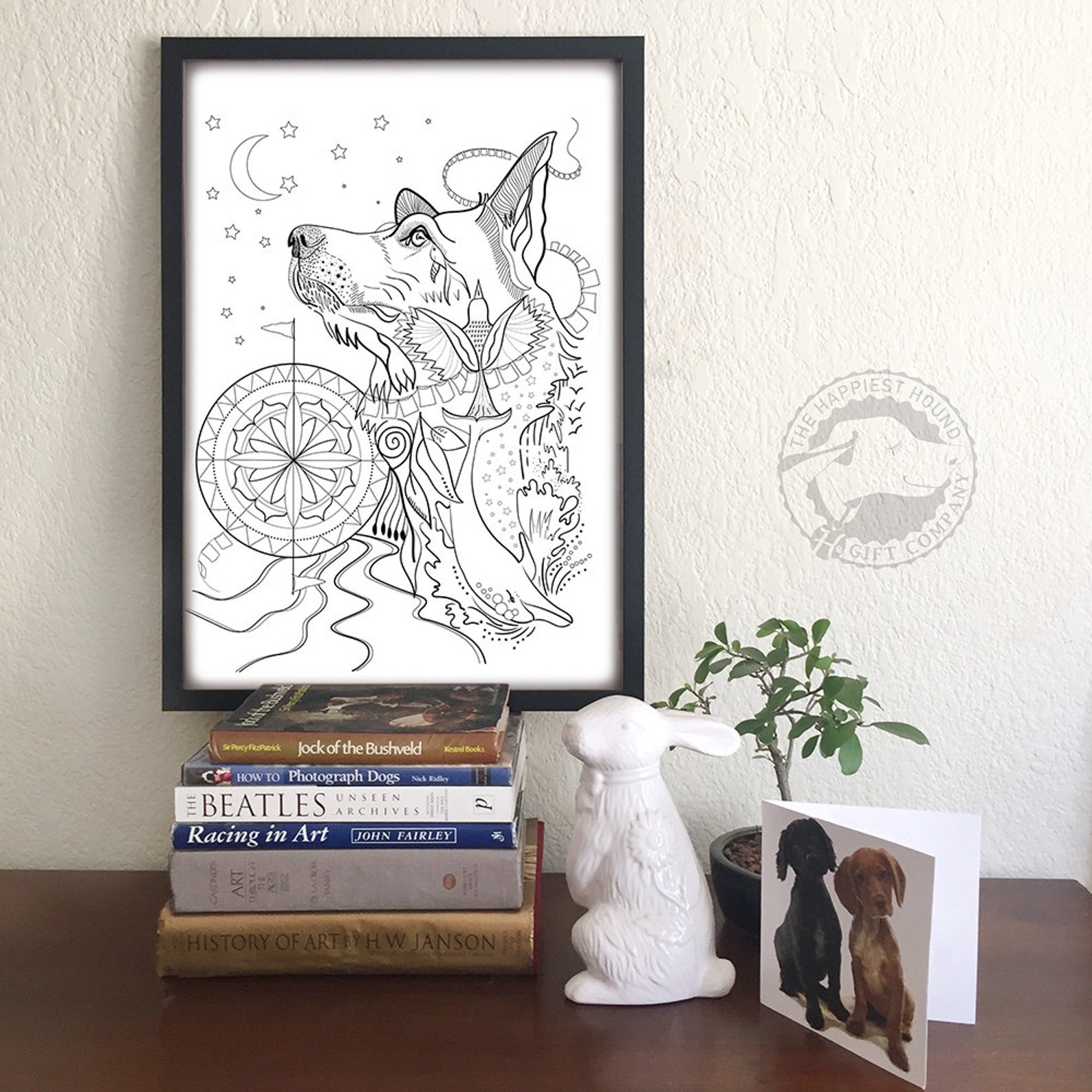 A3 WOLF Coloring Page ~ Digital Download ~ DIY Art ~ Wolf Art, Wolf ...
