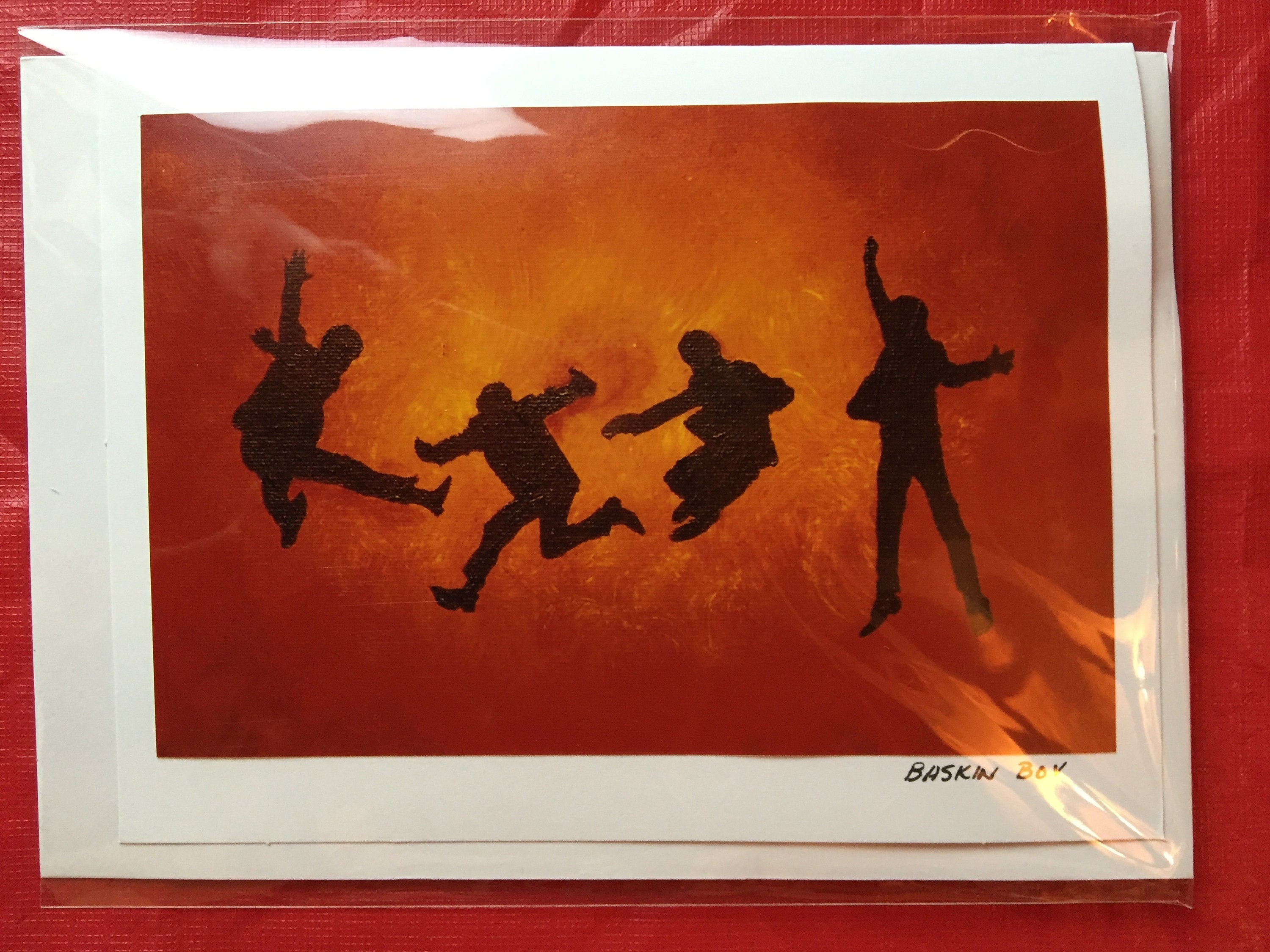 Hand Made Greeting Cards the Beatles Jumping - Etsy