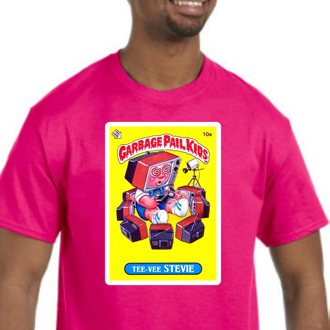 Garbage Pail Kids Tee-vee Stevie T-shirt NEW pick Your Color & Size 80 ...