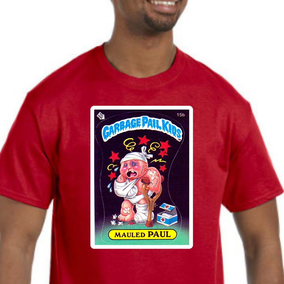 Garbage Pail Kids Mauled Paul T-shirt NEW *pick Your Color & Size* 80's ...