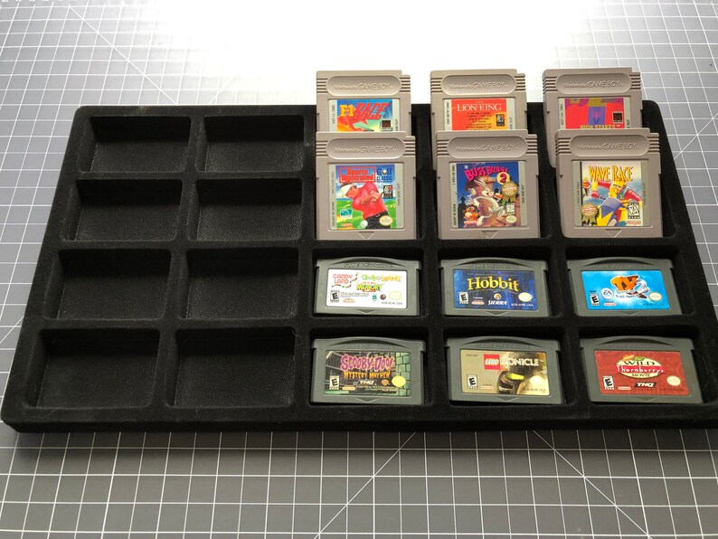Nintendo Gameboy / GBA Advance Display Tray (case Inserts) (holds 20 ...