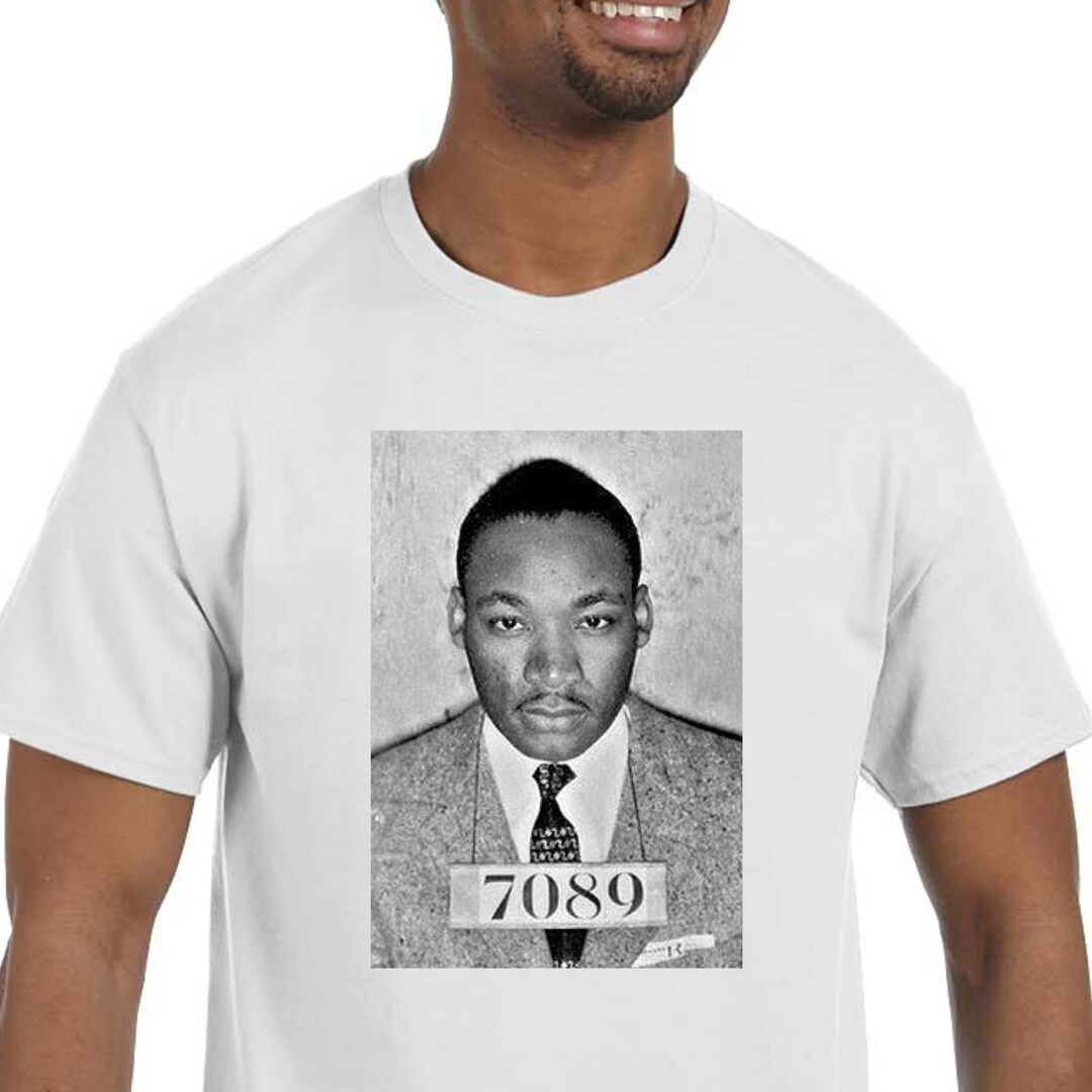 Dr. Martin Luther King Jr. T-shirt NEW NWT pick Your Size Mugshot MLK ...