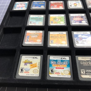 Nintendo DS / 3DS Display Tray case Inserts holds 32 Games NEW - Etsy