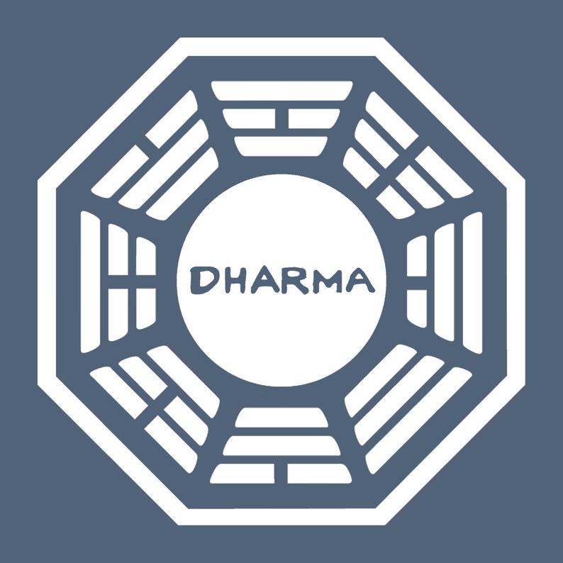 Dharma Initiative Vinyl Decal Sticker 5 Yr Warranty Shipped - Etsy
