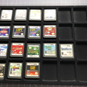 Nintendo DS / 3DS Display Tray case Inserts holds 32 Games NEW - Etsy