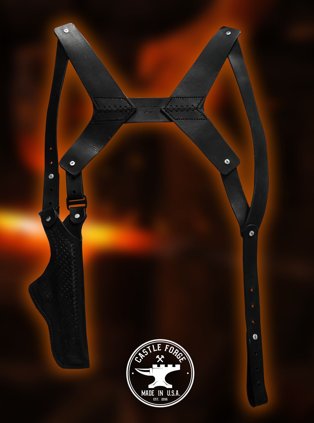 Custom Handmade Shoulder Holster - Etsy