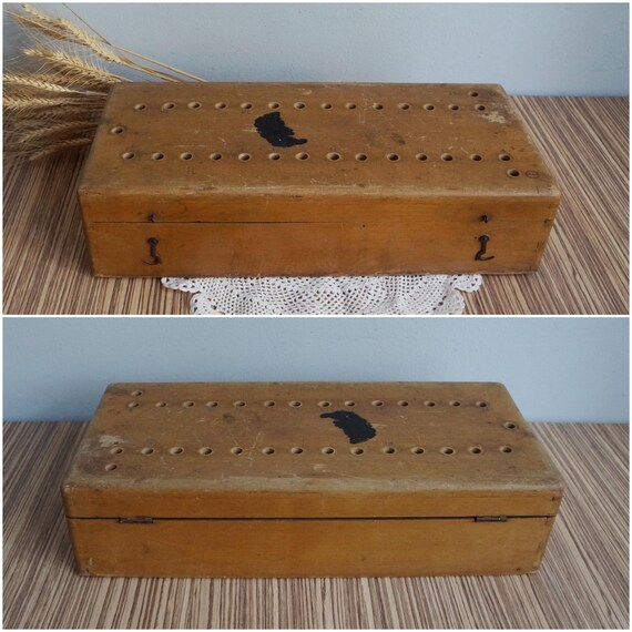 Vintage Radio communication box, rectangular light be… - Gem