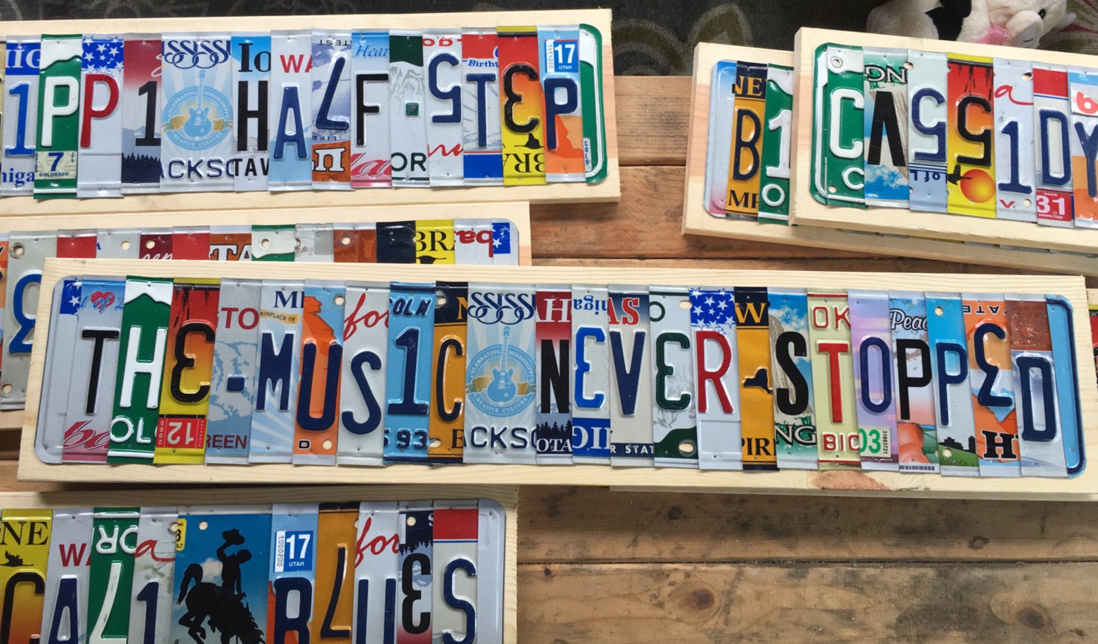 Custom License Plate Sign - Etsy