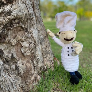 Crochet Pattern of Chef - Etsy