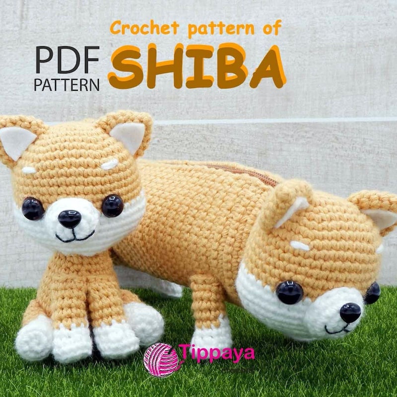 Shiba Inu Crochet - Etsy