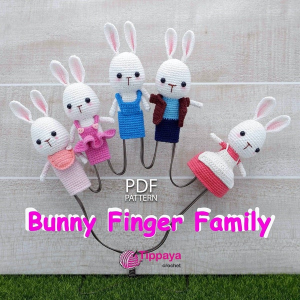 Finger Family Finger Puppets - Etsy
