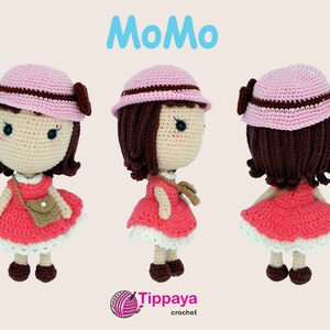 Crochet Pattern of Momo, Amigurumi Pattern, Amigurumi Doll, Crochet Pdf ...