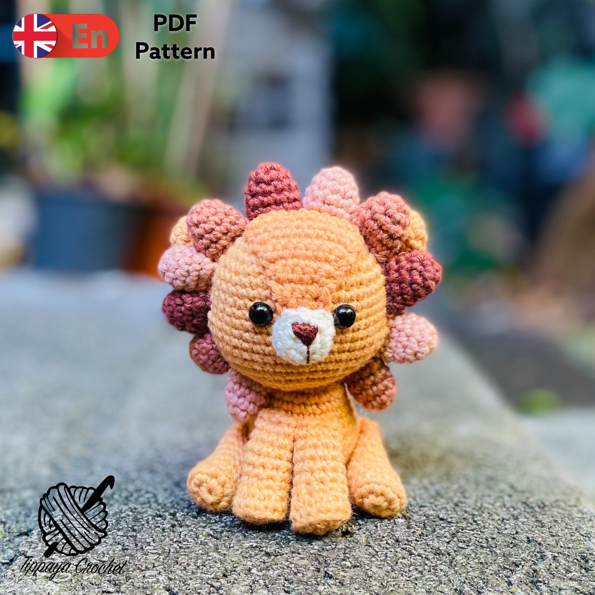 Crochet Pattern of Leo Amigurumi Pattern Crochet Horoscope | Etsy