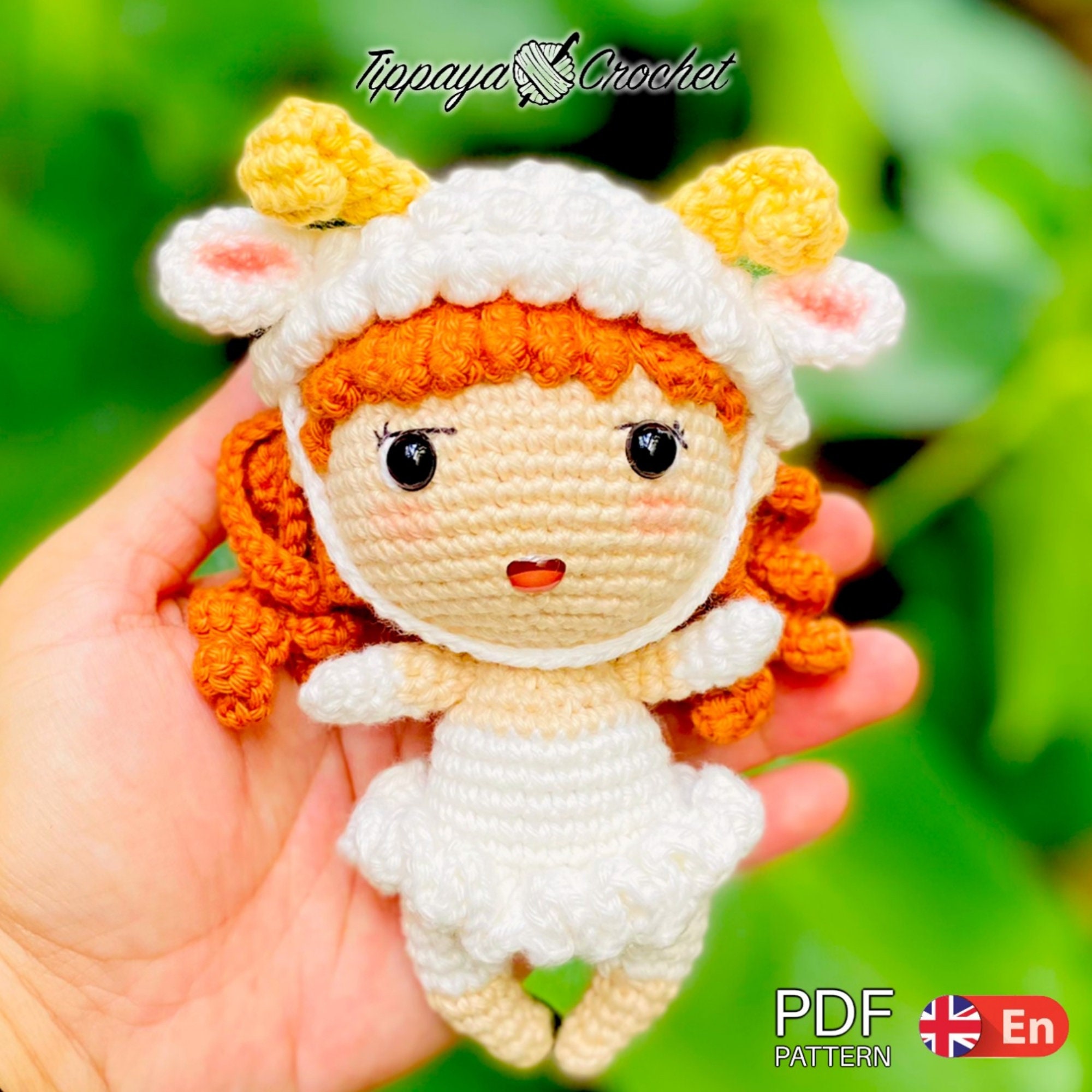 Crochet Pattern: Aries Zodiac Amigurumi Doll (PDF Pattern) - Etsy