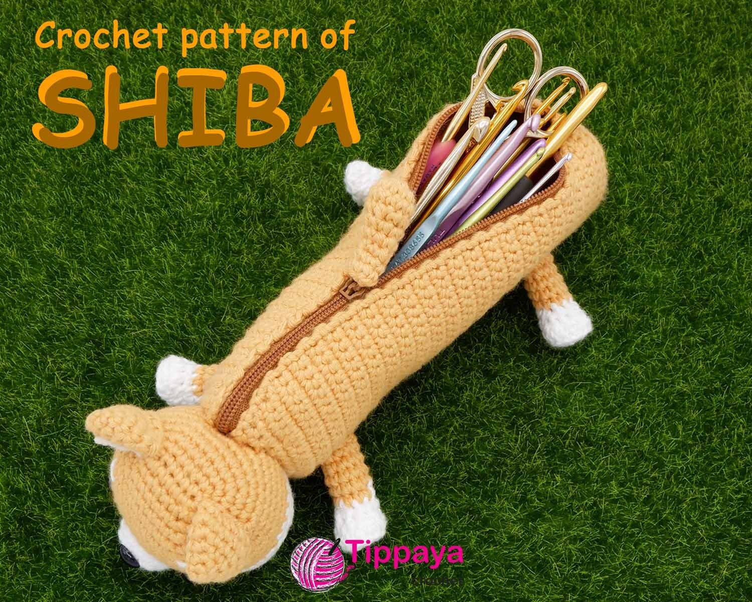 Crochet Pattern of Shiba Crochet Dog Pattern Amigurumi - Etsy