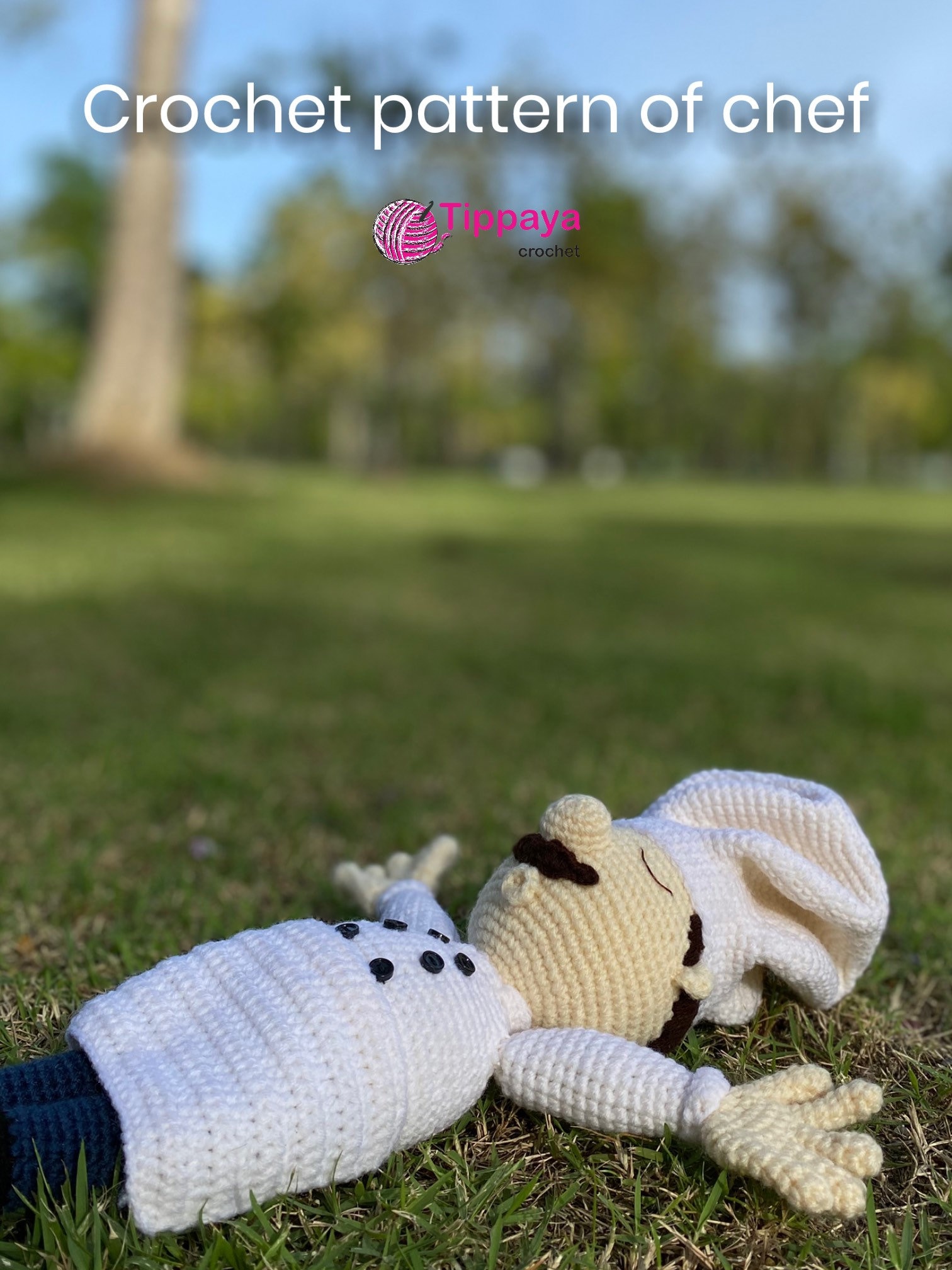 Crochet Pattern of Chef Amigurumi Chef Crochet Pdf Pattern - Etsy UK