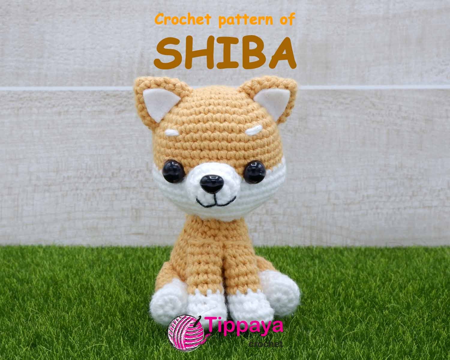 Crochet Pattern of Shiba Crochet Dog Pattern Amigurumi - Etsy