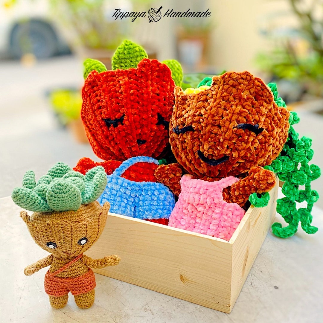 Happy Tree Family Crochet Pattern - Etsy