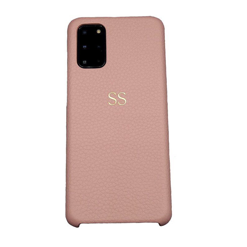 Personalised Samsung S20 Pebbled Leather Phone Case Pink - Etsy Australia
