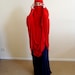 Transformer Red Khimar, Niqab Burqa, Cherry Niqab, Traditional Burqa ...