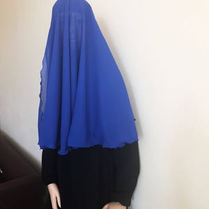 Niqab Blue Veil, Niqab Transformer, Navy Niqab, Closed Face Niqab ...
