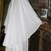 White Wedding Khimar, Modern Burqa, Bridal Burka, Muslim Cape, Hajj ...