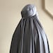 Silver Gray Afghan Burqa, Silk Khimar Cape, Niqab, Full Long Hijab - Etsy