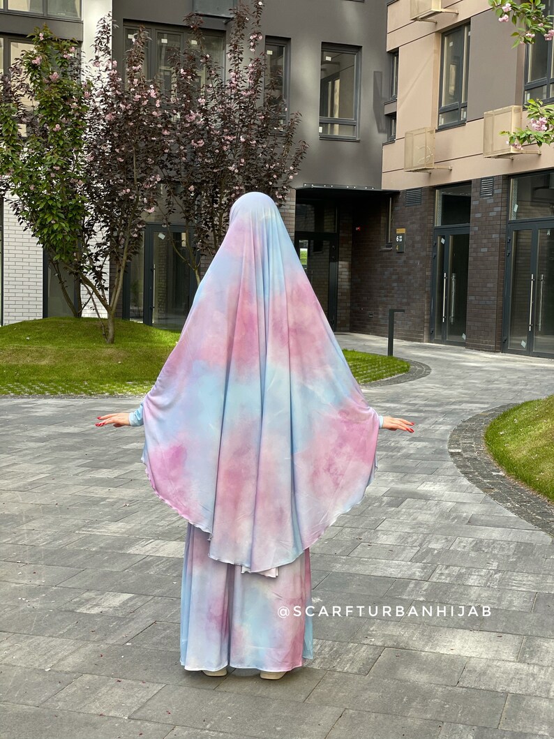 Exclusive Print Khimar Niqab Transformer Elegant Traditional - Etsy