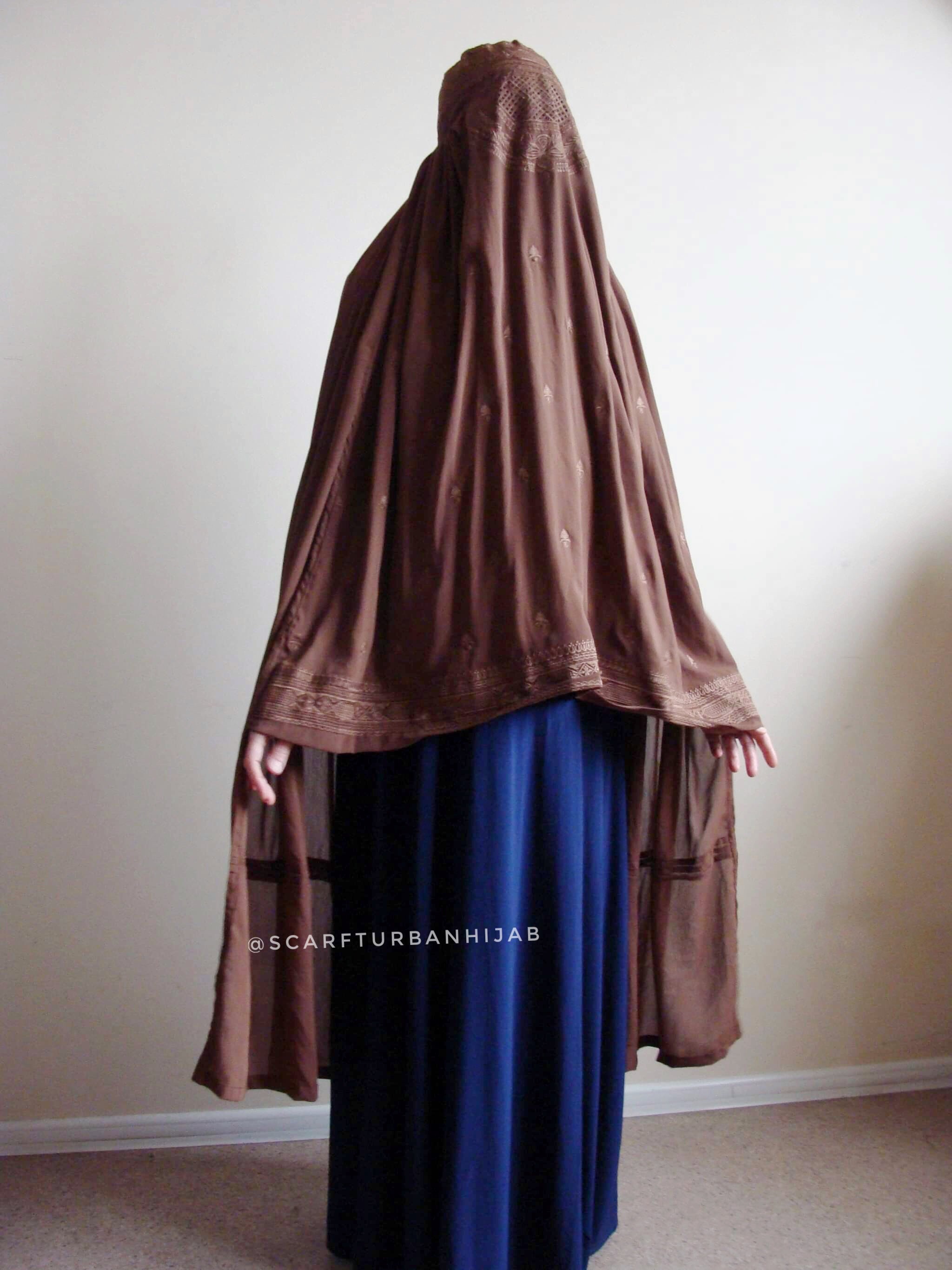 Brown Beige Afghan Burqa Traditionally Patan Clothing - Etsy
