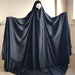 Black Long Burqa, Muslim Noir Niqab , Islamic Hijab , Hajjie Clothing ...