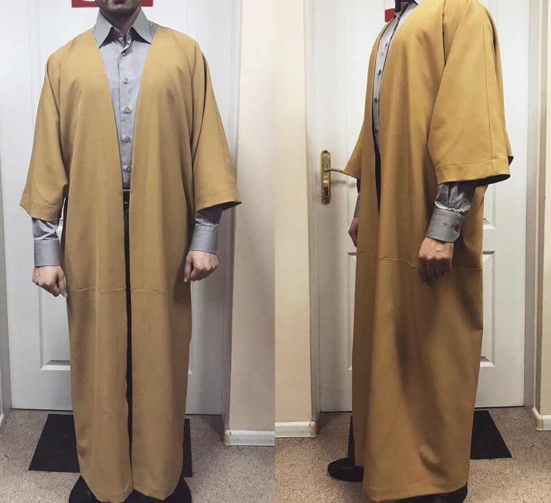 Men Cloak Coat Islamic Men Clothing Ritual Cape | Etsy Australia