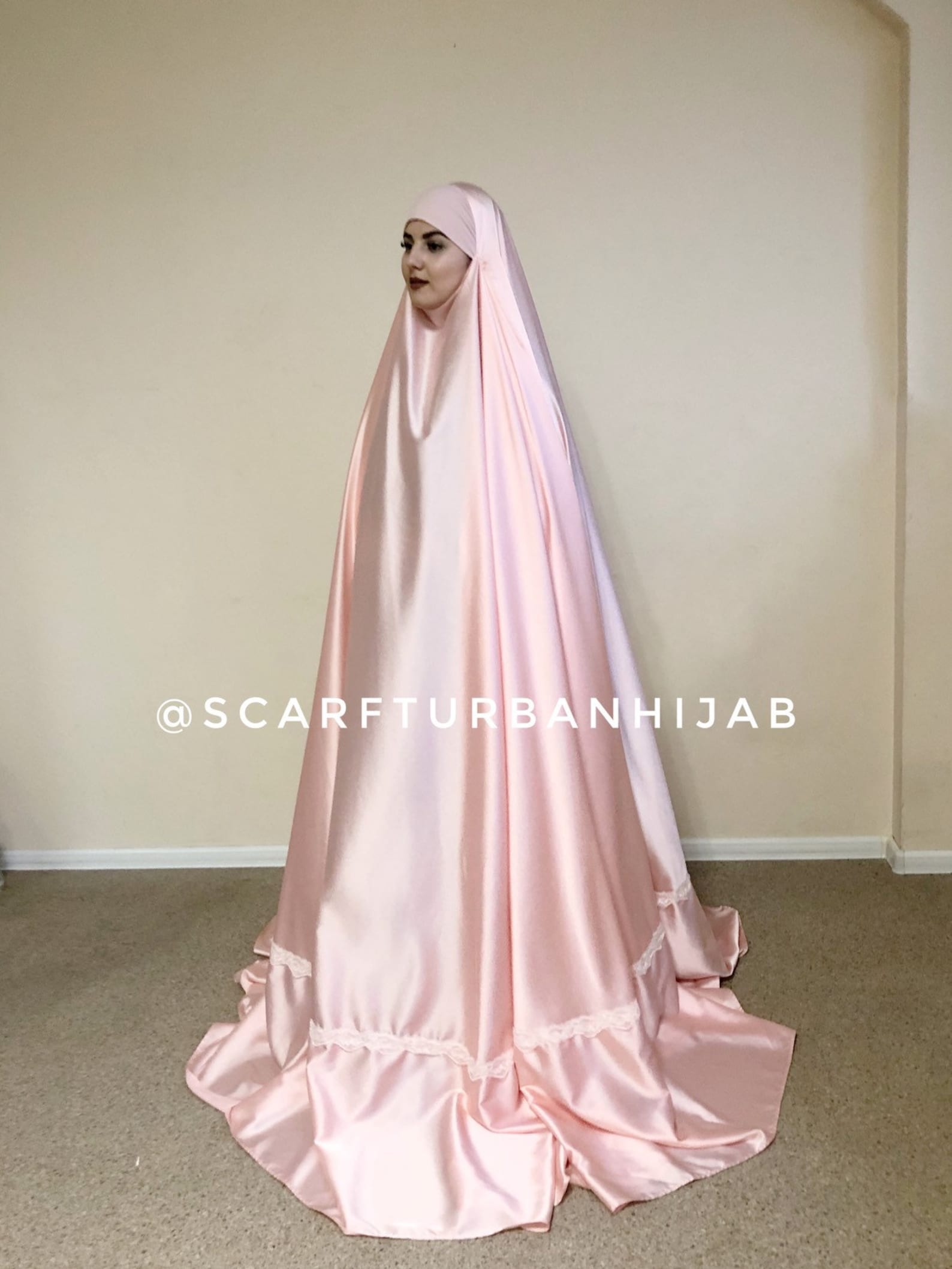 Blush Pink Long Burqa Muslim Noir Niqab Islamic Hijab - Etsy