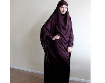 White Long Burqa Muslim Niqab Wedding Hijab Hajjie - Etsy