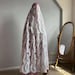 Luxury Pink Silk Burqa, 3D White Lace, Modest Islamic Wedding Wear - Etsy