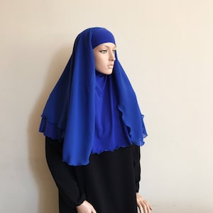 Niqab Blue Veil, Niqab Transformer, Navy Niqab, Closed Face Niqab ...