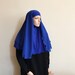 Niqab Blue Veil, Niqab Transformer, Navy Niqab, Closed Face Niqab ...