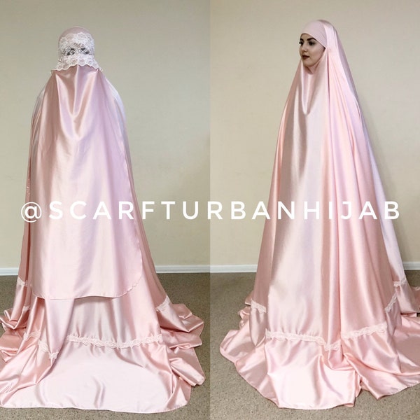 Pink Burqa Hijab - Etsy