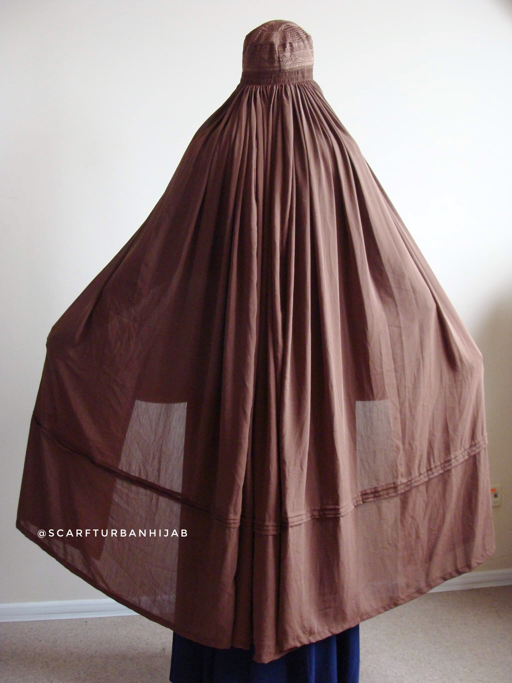 Brown Beige Afghan Burqa Traditionally Patan Clothing - Etsy