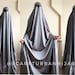 Eggplant Color Silk Afghan Burqa Cape, Full Niqab Veil, Saudi Abaya - Etsy