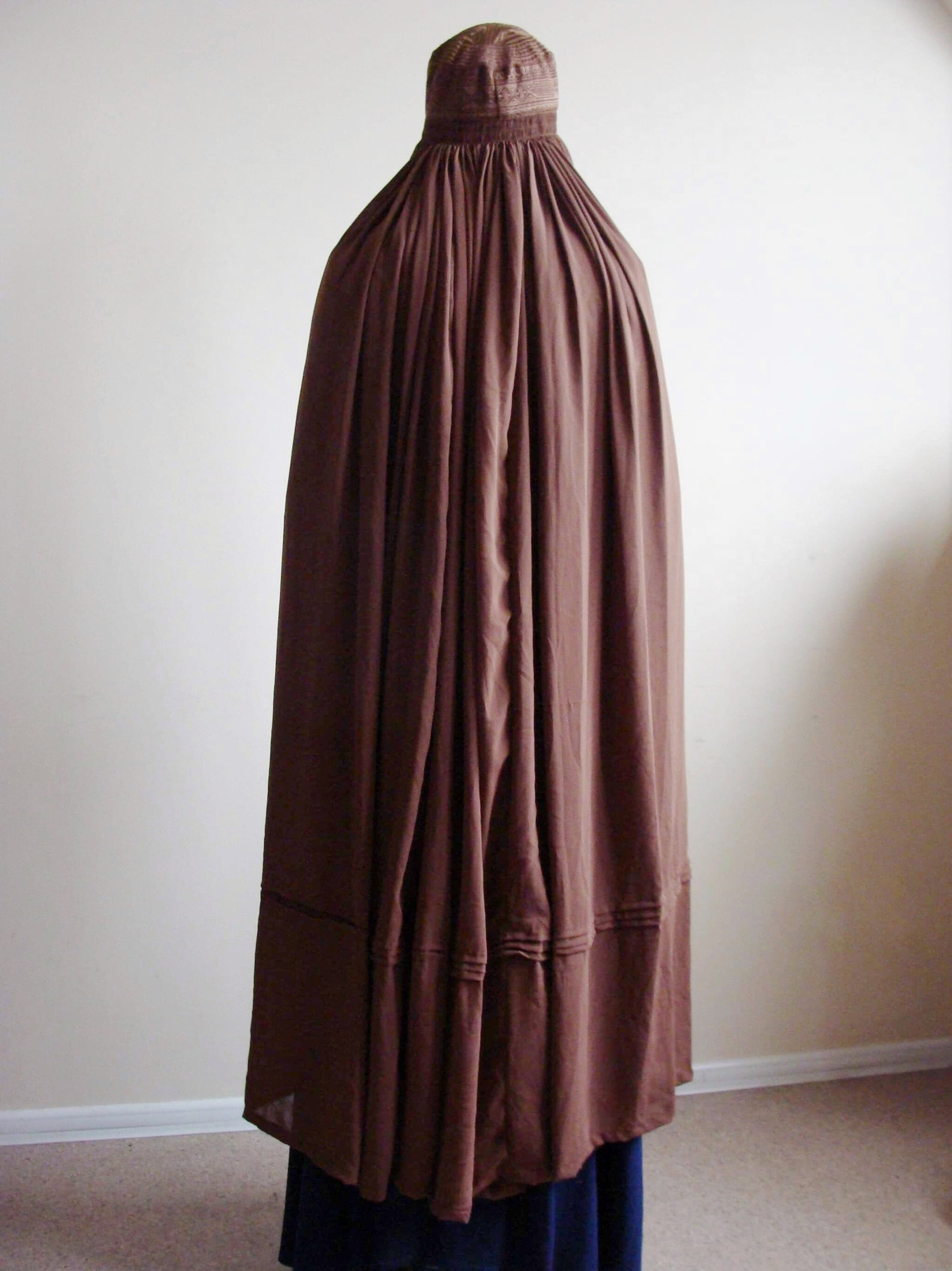 Brown Beige Afghan Burqa Traditionally Patan Clothing - Etsy