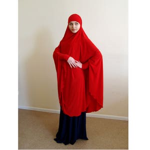 Transformer Red Khimar, Niqab Burqa, Cherry Niqab, Traditional Burqa ...