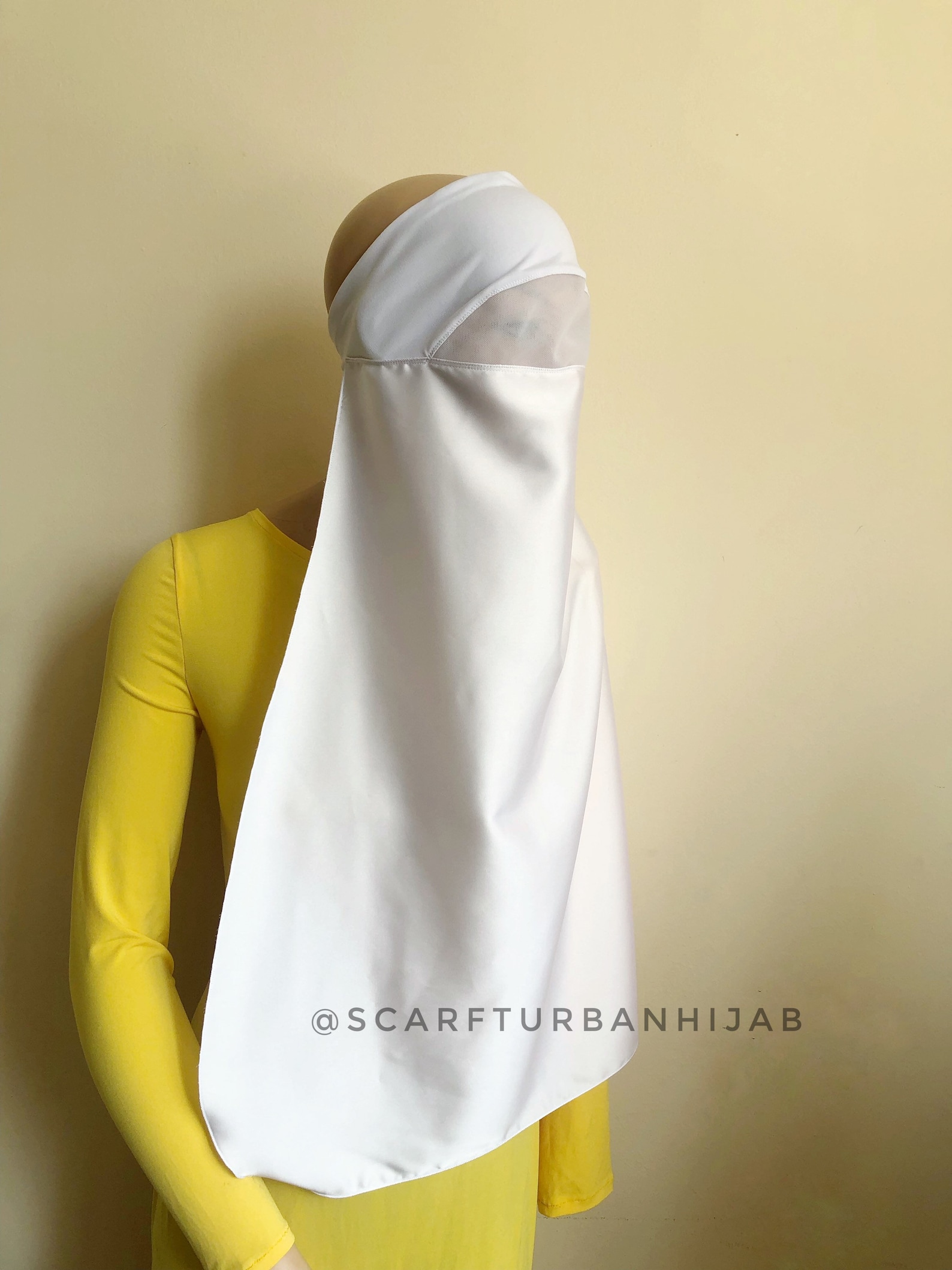 White Stylish Niqab Veil Traditional Burqa Niqab Hajji Burka - Etsy