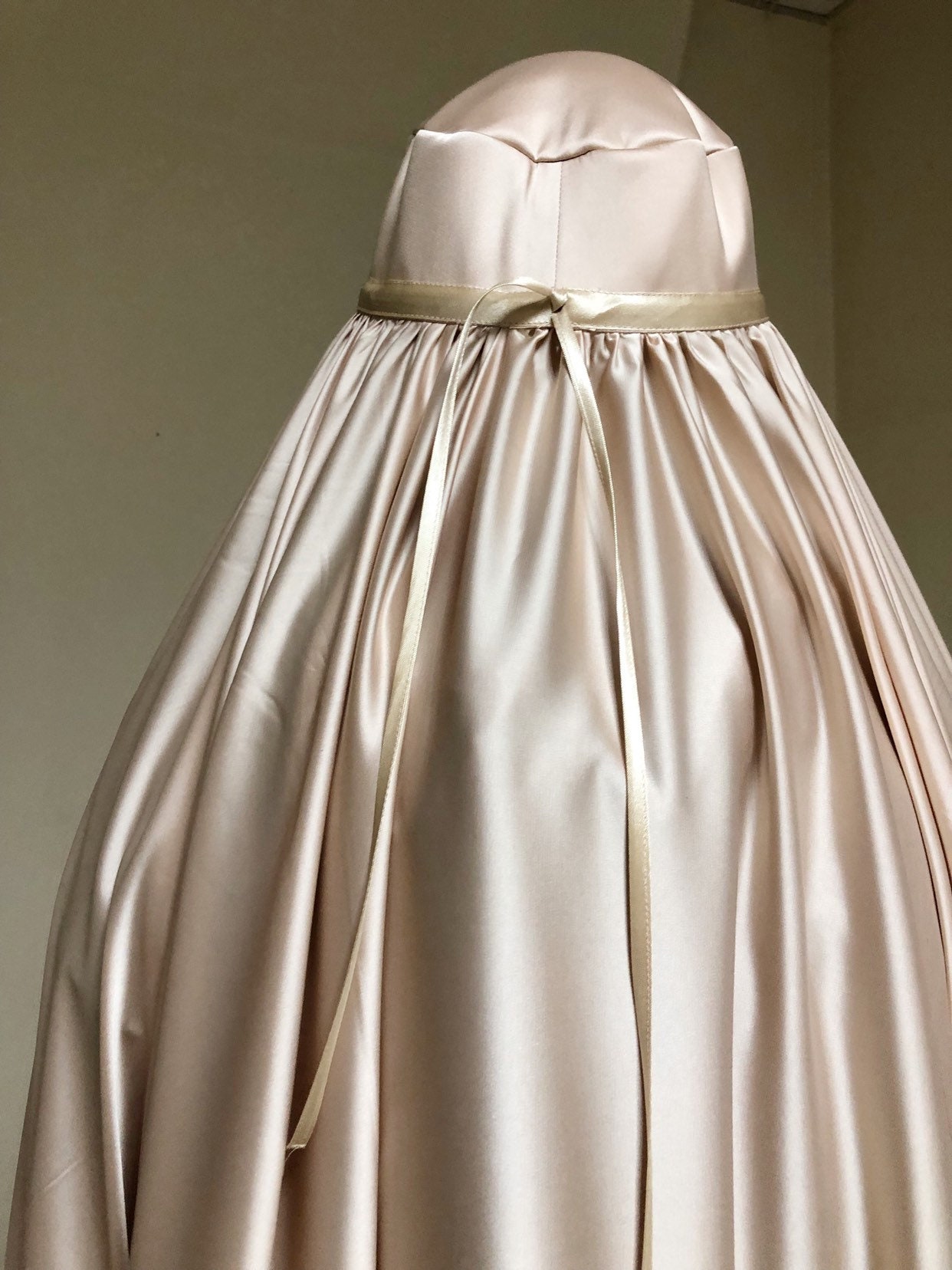 Golden Beige Afghan Burqa Silk Khimar Cape Niqab Full Long - Etsy