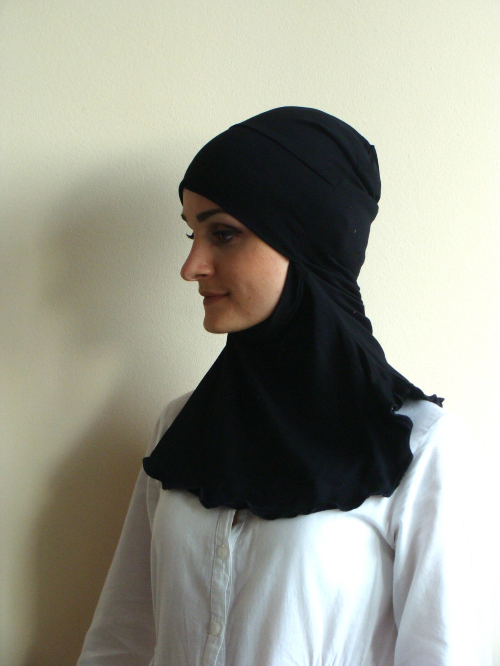 Black Underhijab Hijab Cover Underscarf Hijab Cap Muslim - Etsy
