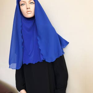 Niqab Blue Veil, Niqab Transformer, Navy Niqab, Closed Face Niqab ...
