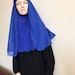 Niqab Blue Veil, Niqab Transformer, Navy Niqab, Closed Face Niqab ...