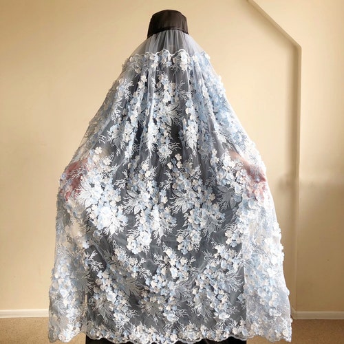 Warm Blue Afghan Burqa Plush Velour Khimar Cape Niqab Full - Etsy