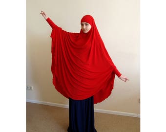 White Long Burqa Muslim Niqab Wedding Hijab Hajjie - Etsy